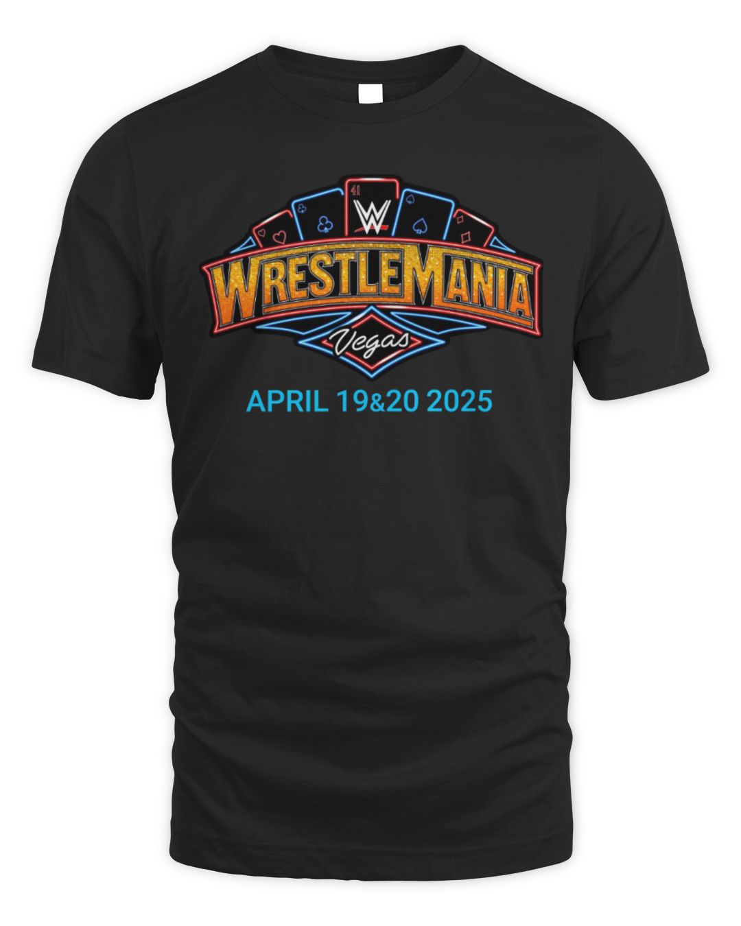 WWE WrestleMania 41 Logo T-Shirt | Ridaven